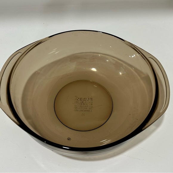 Pyrex | Kitchen | Vintage Pyrex Smoke Amber Color 24 Pyrex 28 | Poshmark